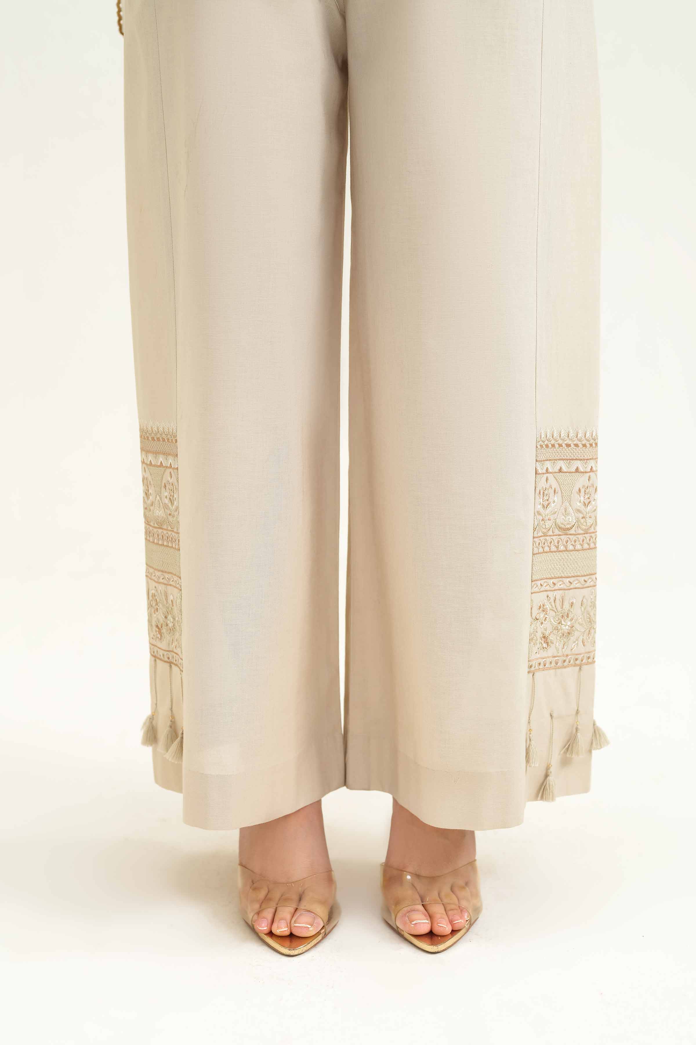 Embroidered Trousers - KFS25-49 – Nishat UK